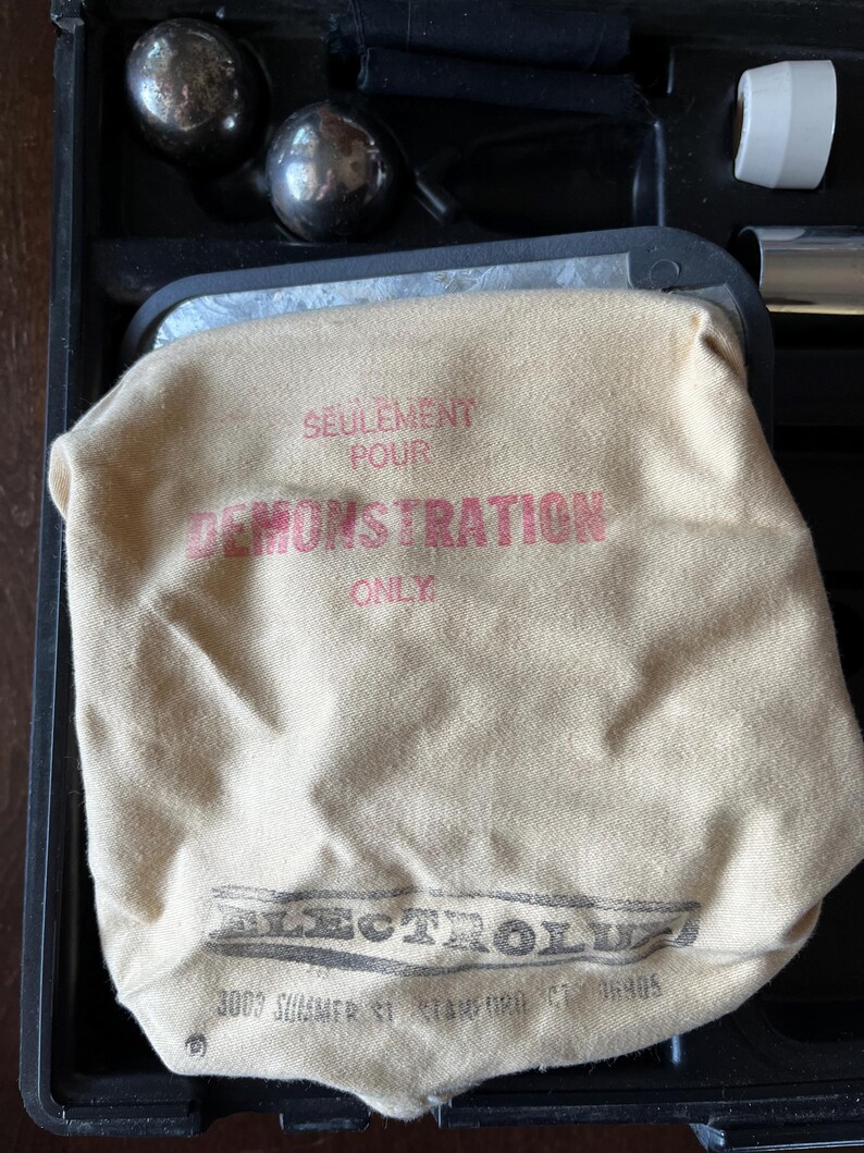 Vintage ELECTROLUX Vacuum Cleaner Salesman DEMO KIT 1980's - Etsy