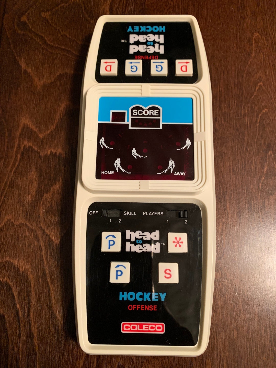 Coleco HEAD to HEAD HOCKEY Vintage Handheld Electronic Game 1979 - Etsy