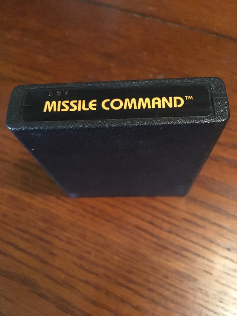 MISSILE COMMAND Atari 2600 Video Game 1981 - Etsy