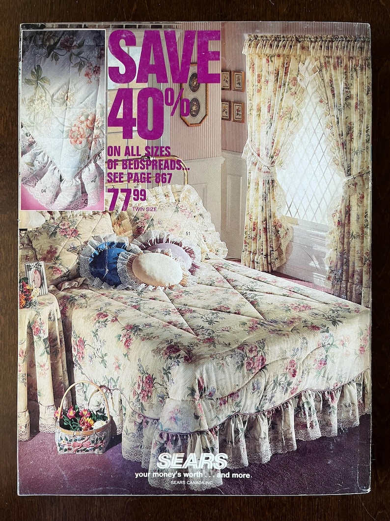 1992 SEARS Spring & Summer Catalogue Canada - Etsy