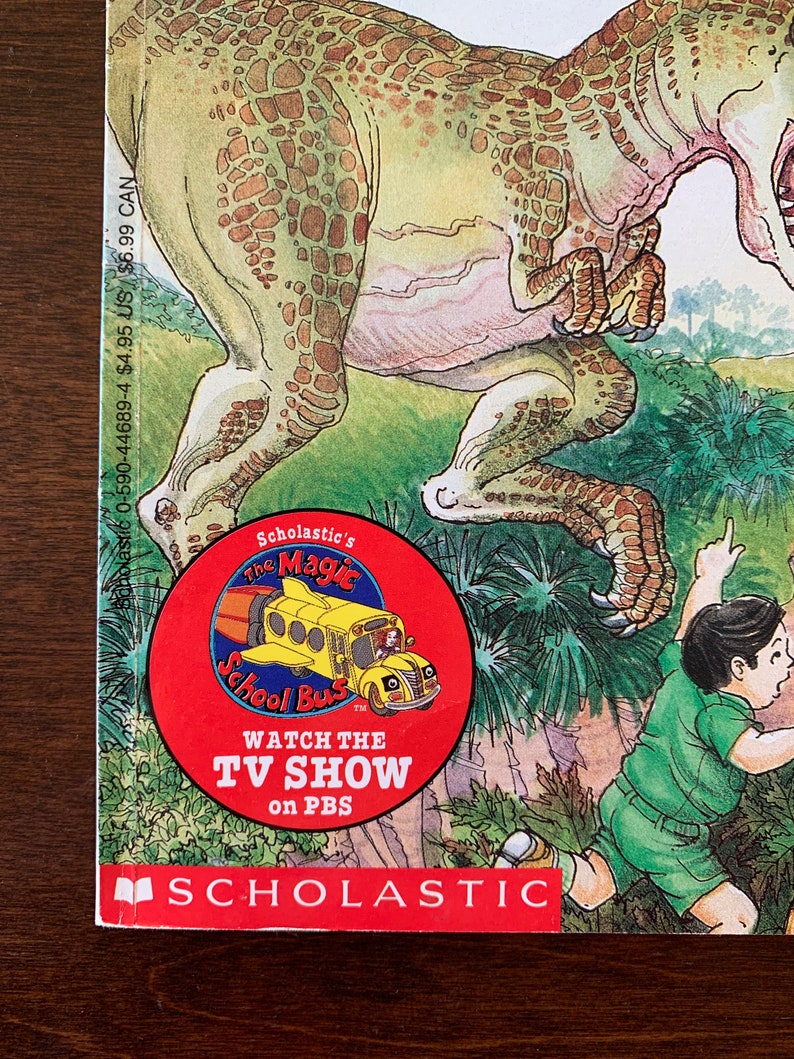 The MAGIC SCHOOL BUS in the Time of the Dinosaurs Scholastic 1994 - Etsy