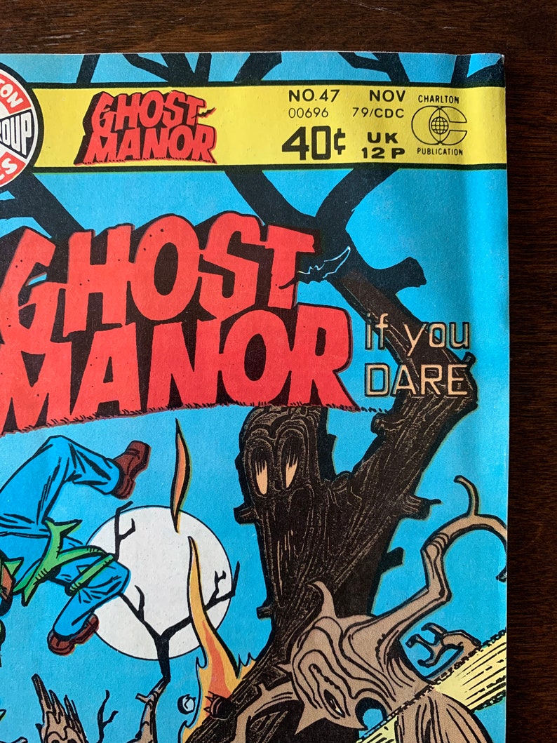 GHOST MANOR #47 Charlton Comics 1979 - Etsy