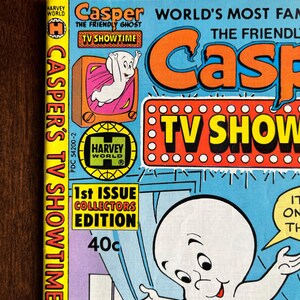 CASPER TV SHOWTIME #1 Harvey Comics 1st Issue 1980 Vf to Nrmt 9.0 ...