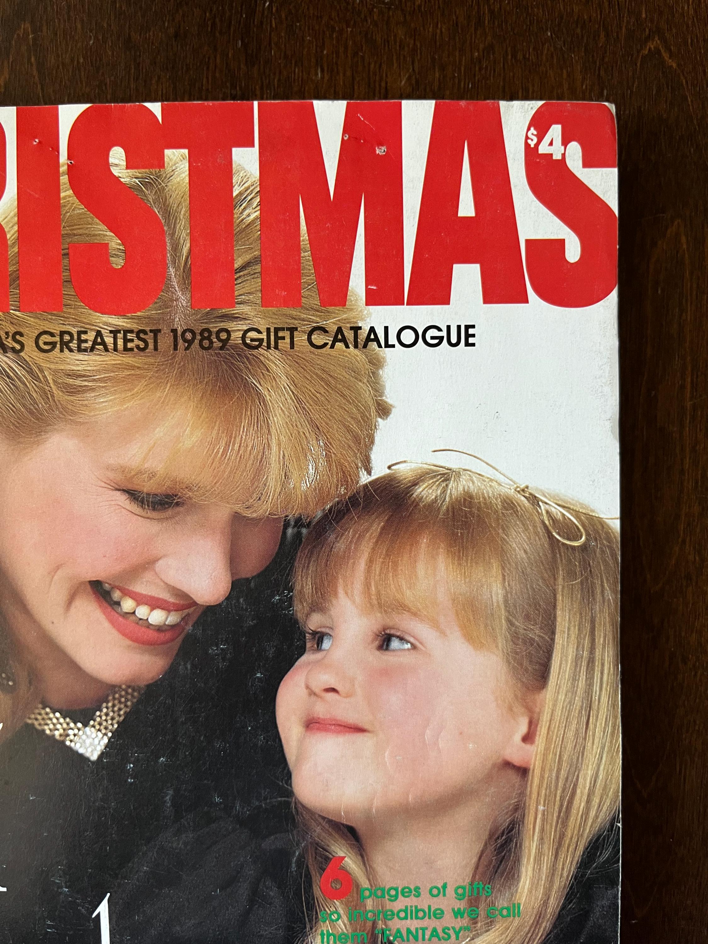 1989 SEARS Christmas WISH BOOK Gift Catalogue Canada - Etsy