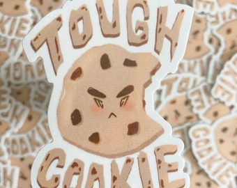 Tough Cookie Circus Lion Cute Kawaii Vinyl Sticker Laptop Sticker Water ...