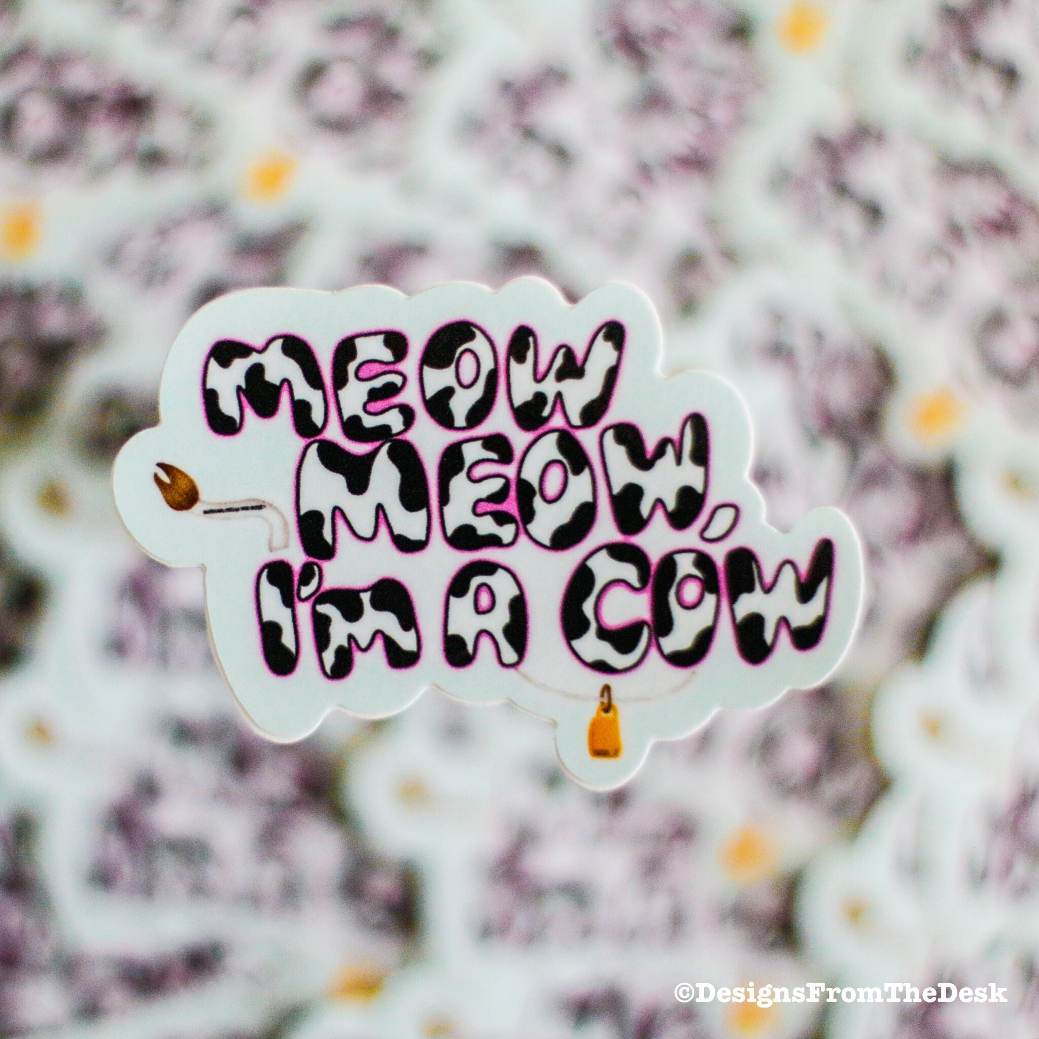 Doja Cat Inspired meow Meow I'm a Cow Vinyl - Etsy