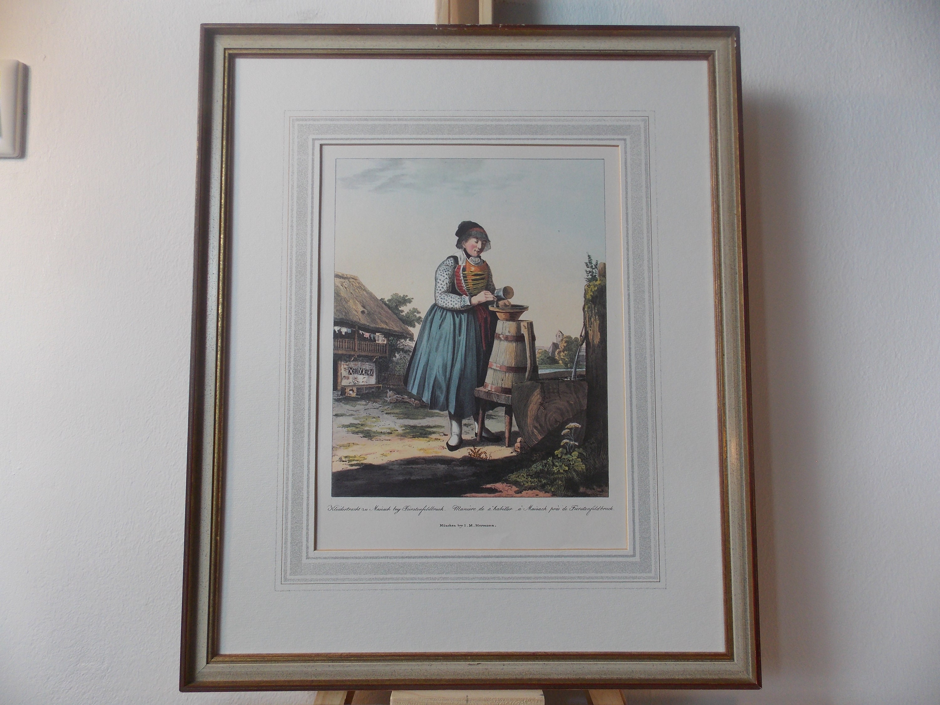 Original Lipowsky Lithograph Around 1830 From F.J. Lipowsky - Etsy