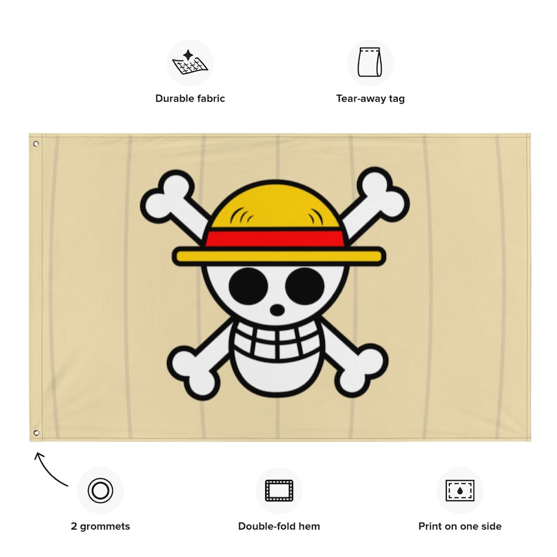 Straw Hat Flag - Etsy