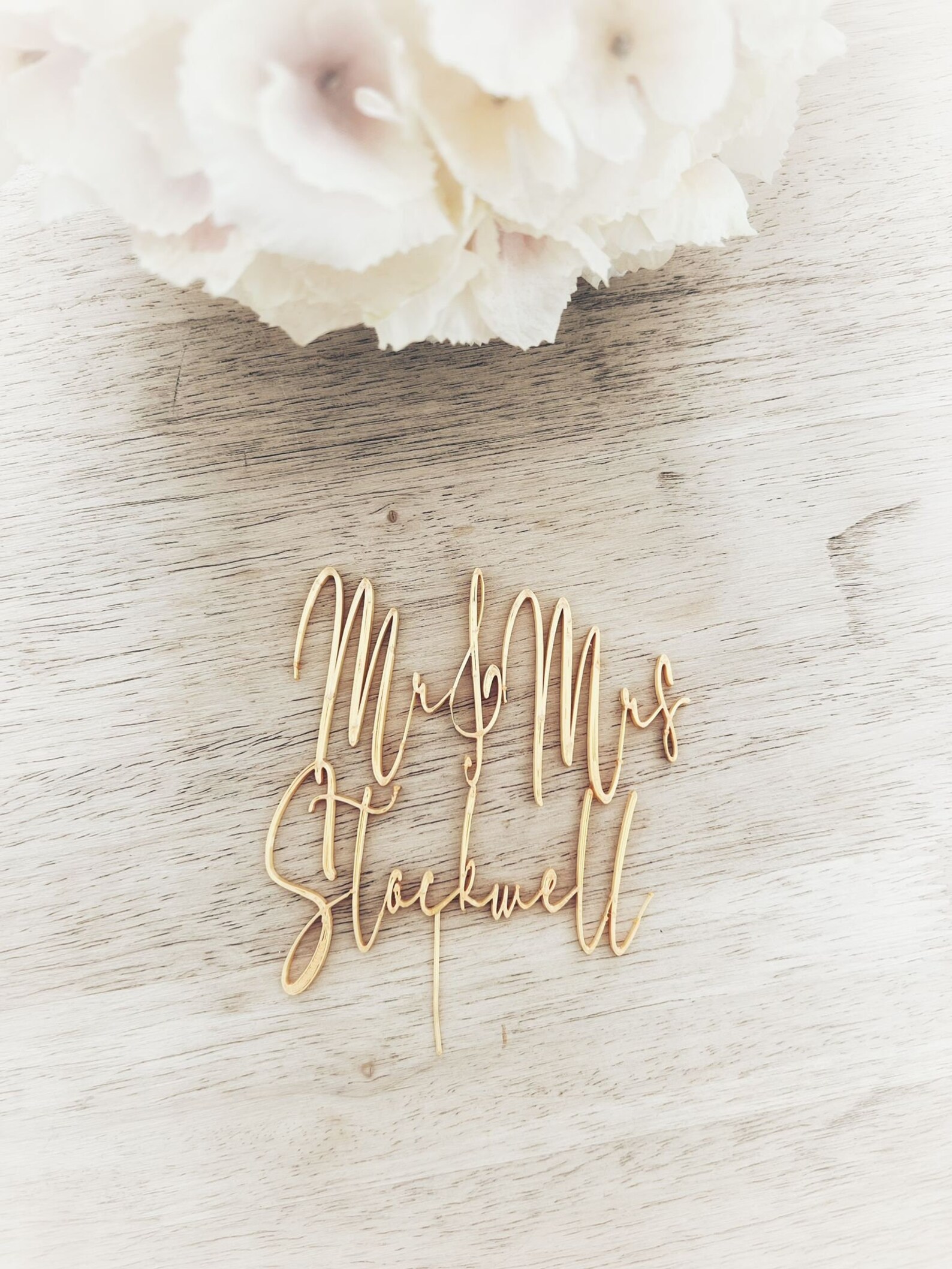 Wood Style Cake Topper 3D Printed Personalised Cake Topper - Etsy