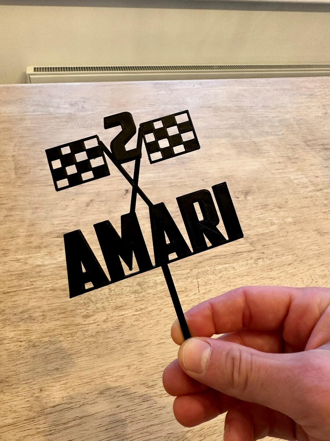 Name and Age Topper, Birthday Cake Topper 3D Printed, Personalised Cake ...