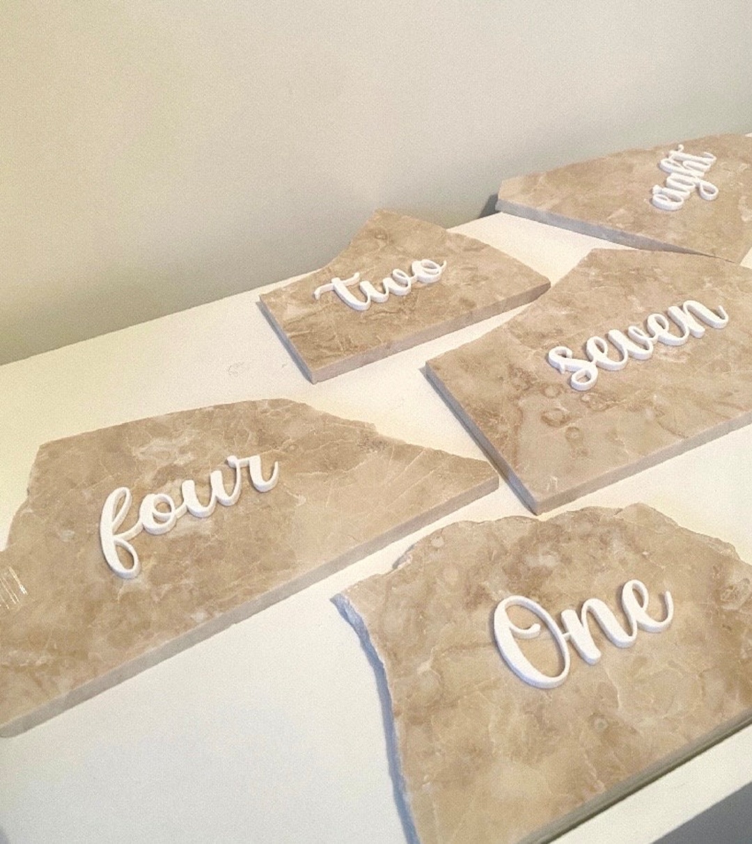 Wedding Table Number Labels, Table Numbers, Table Names, Table ...