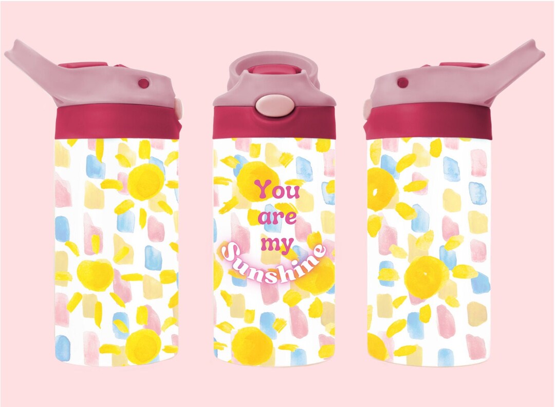 Personalized Kids Flip Top Stainless Steel Cup, You Are My Sunshine - Etsy