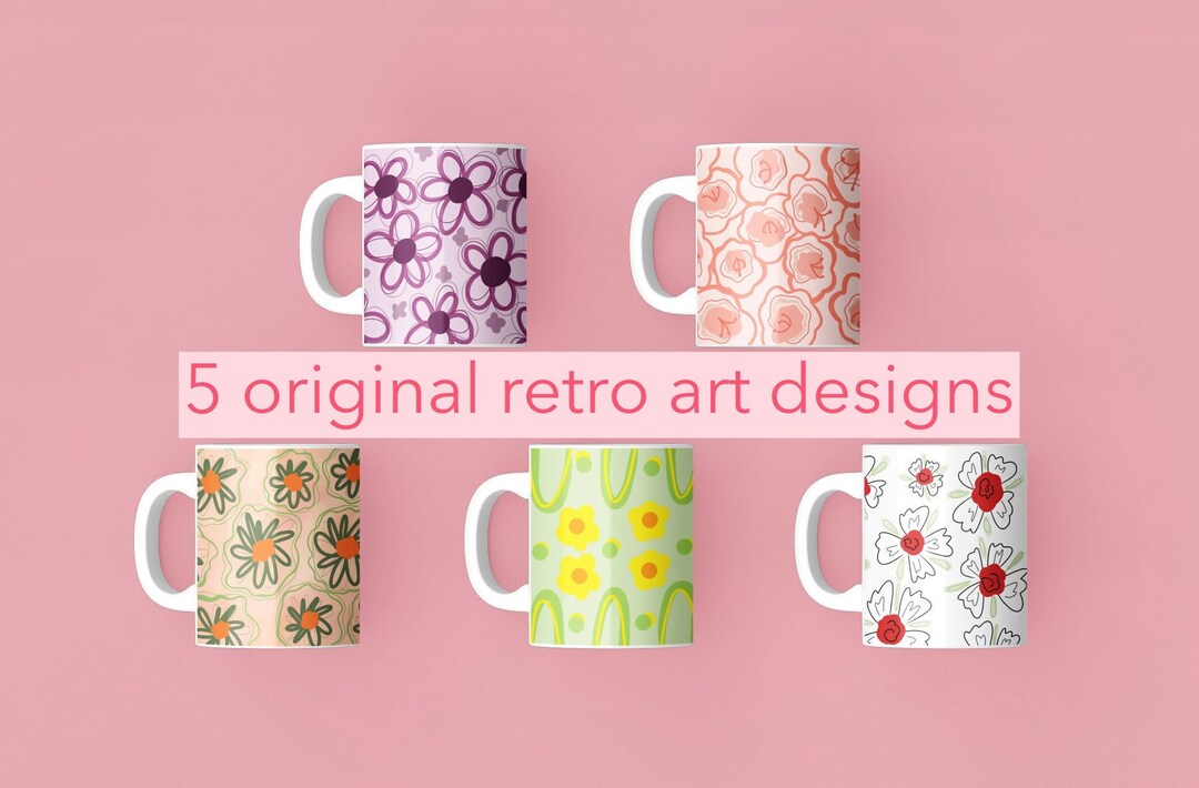 Digital Designs for Sublimation, Scrapbooking or Other Projects, Floral ...