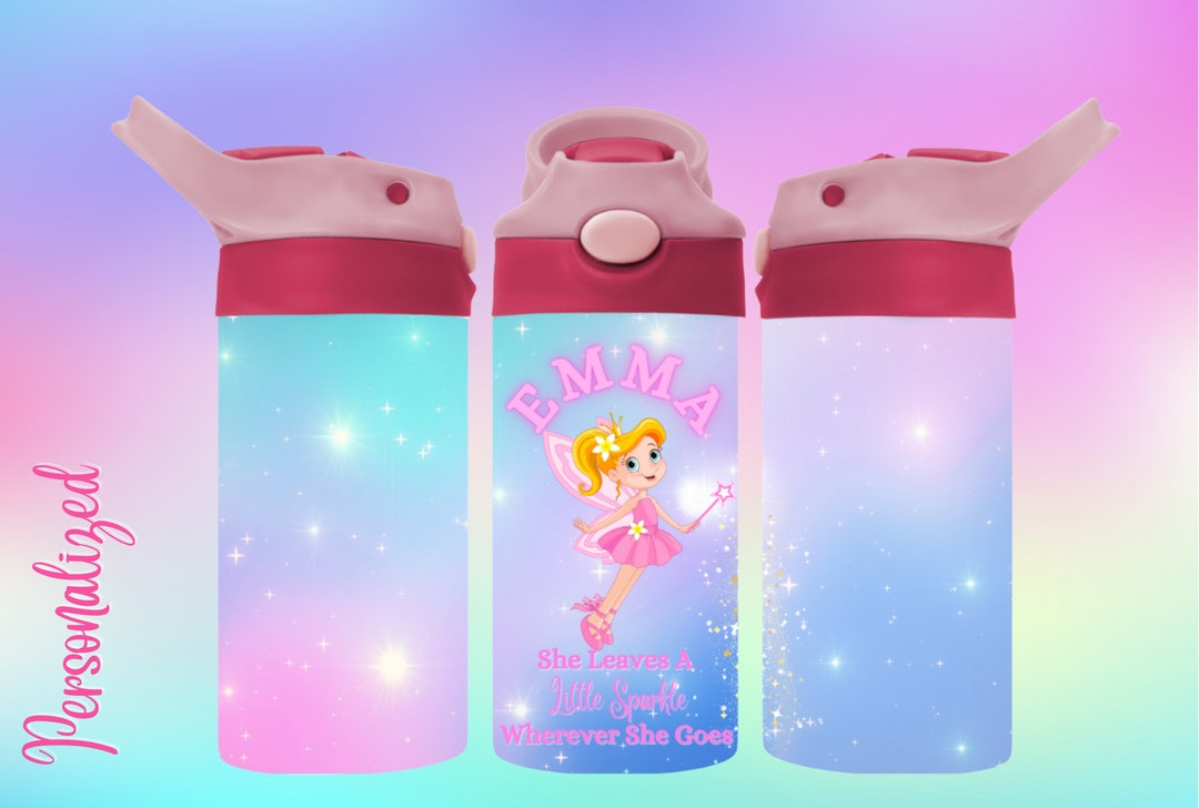 Personalized Fairy Water Bottle, Four Different Fairies to Choose From ...