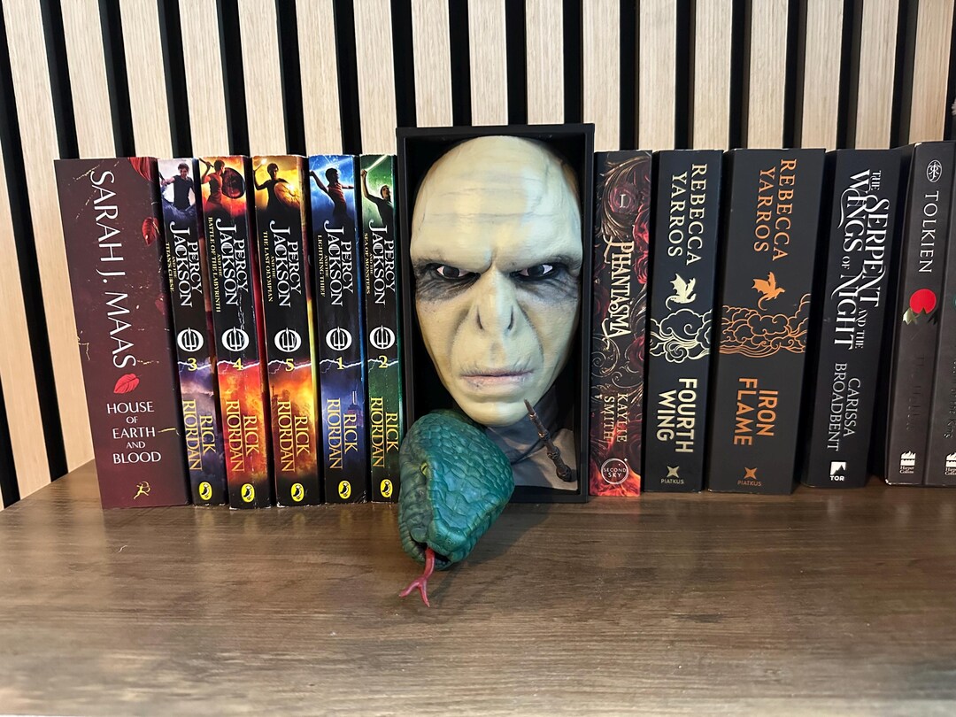 Voldemort Dark Wizard Figurine: Fantasy Villain Book Nook Decor - Etsy