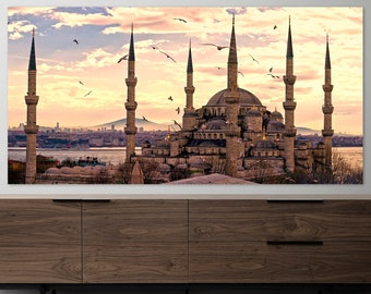 Mosque Canvas Wall Art - Etsy