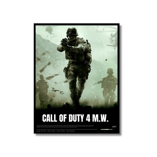 Call of Duty Decor - Etsy