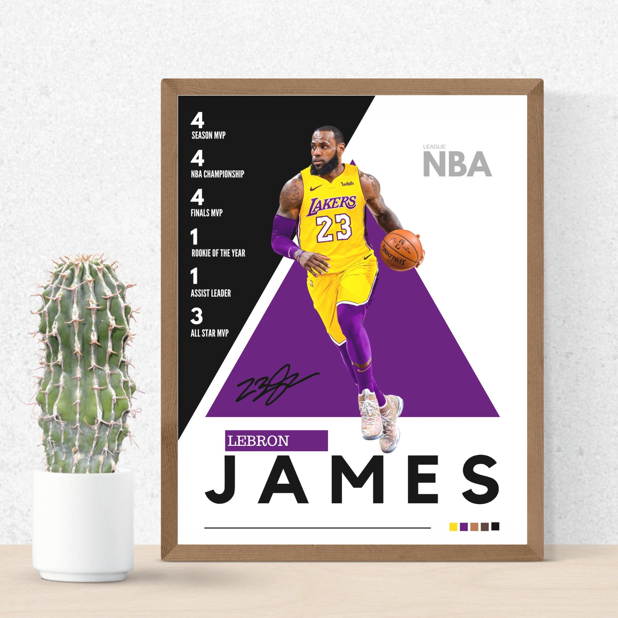 Lebron James Printable Poster, Lakers, NBA Poster, High Quality Wall ...