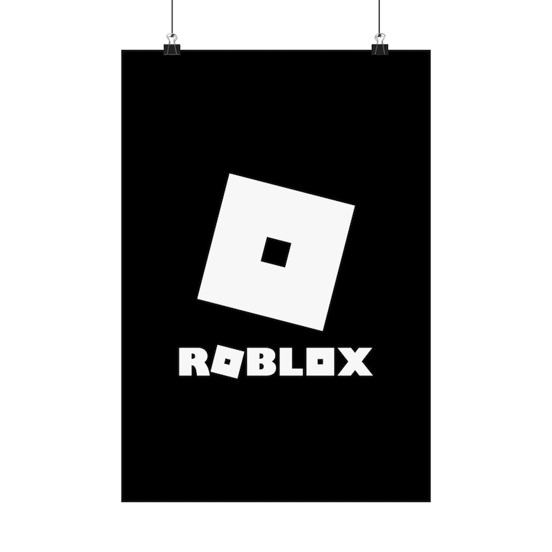 Roblox Posters Minimal Gaming Room Poster Art Wall Video - Etsy