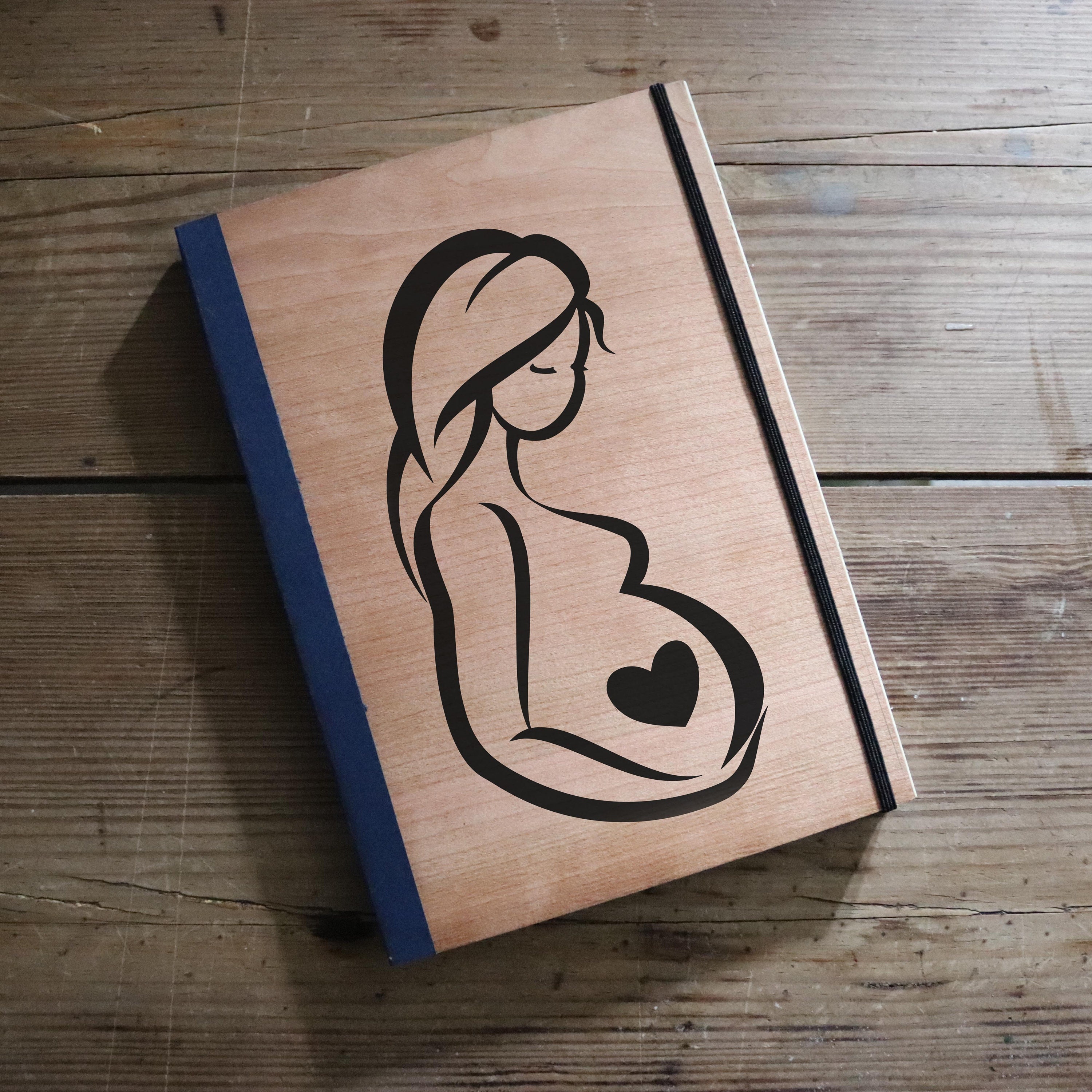 Personalised Pregnancy Journal Personalised Journal De Grossesse ...