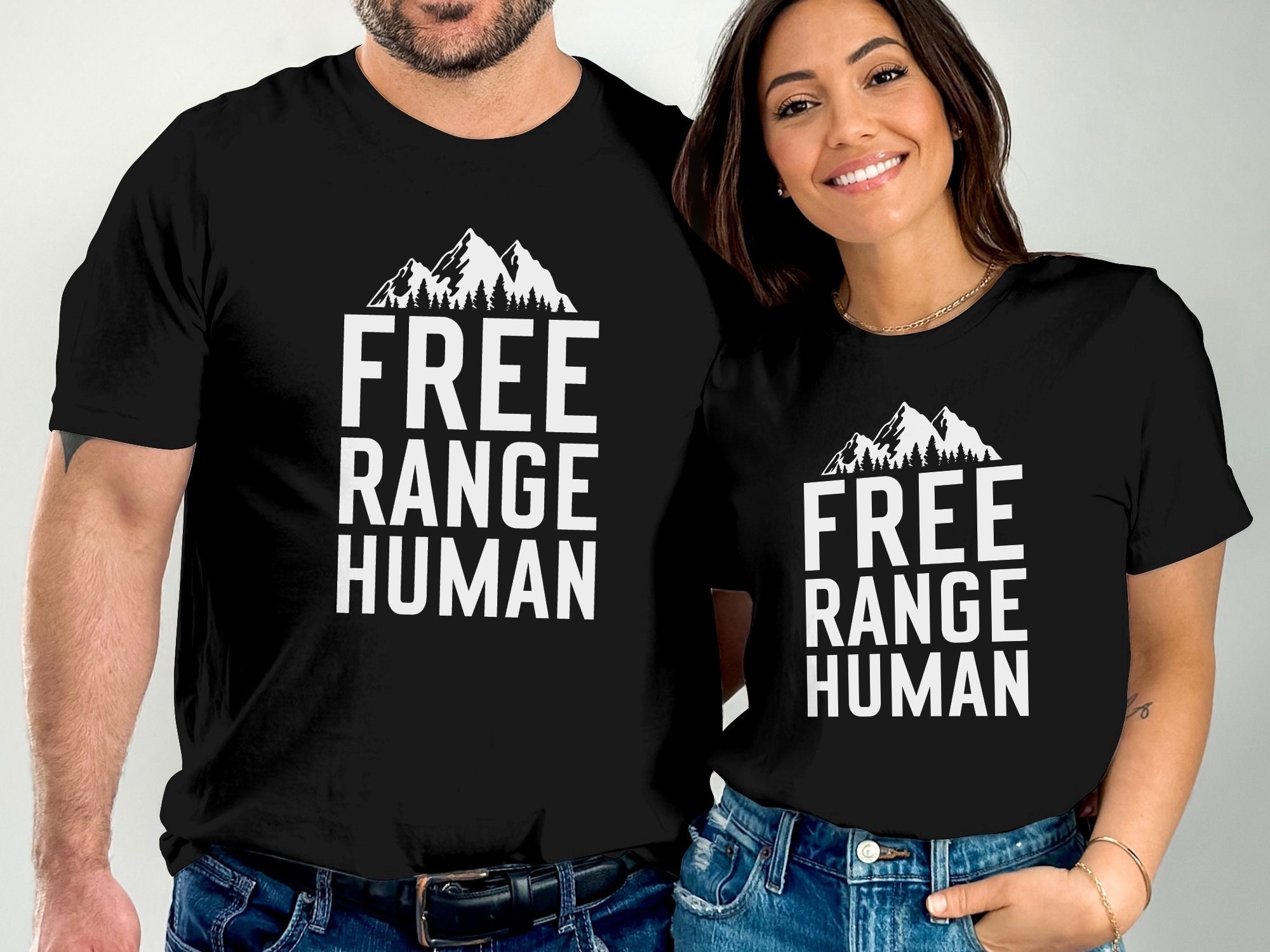 Free Range Human T-shirt, Women's Free Range Human Shirt, Men's Free ...
