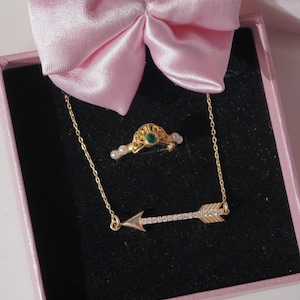 Merida Necklace Merida Necklace- Ring Set- Brave Princess Jewelry -925 ...