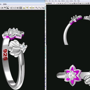 Blossom of Hua Mulan Ring - Inspired by the Legendary Warrior's Bloom ...