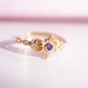 Princess Crown Ring, Sun Ring,sun Jewelry, Princess Jewelry, Princess ...