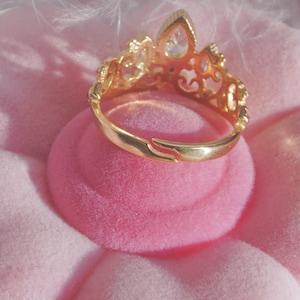 Princess Crown Ring, Princess Jewelry, Princess Crown Engagement Ring ...