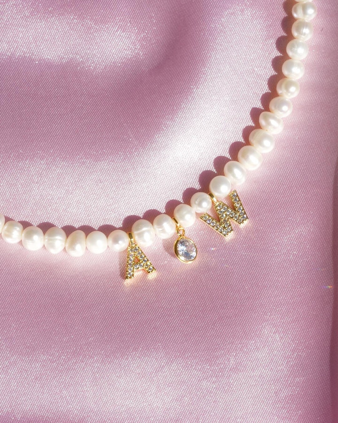 LDR STYLE AW Necklace real Freshwater Pearl Necklace-customized Pearl ...