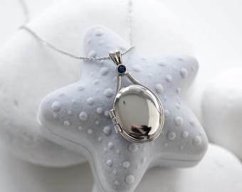 Real H2O Locket Just Add Water Photo Picture Oval Round Locket Engraved ...