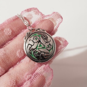 Merida Inspired -princess Jewelry, Celtic Three Bears Necklace, Celtic ...
