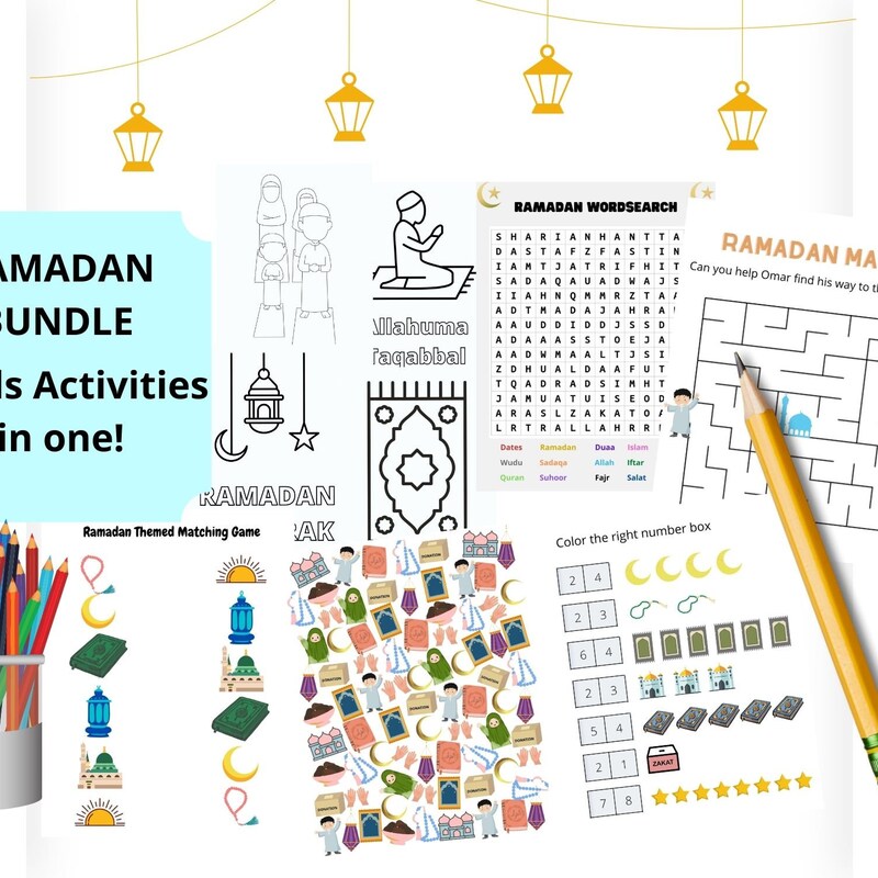 Ramadan Printable - Etsy