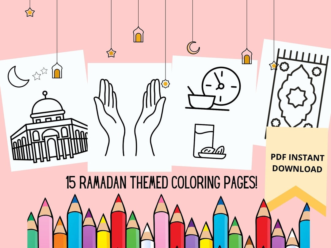 15 Ramadan Coloring Pages, Coloring Pages, Kids Coloring Pages, Ramadan ...