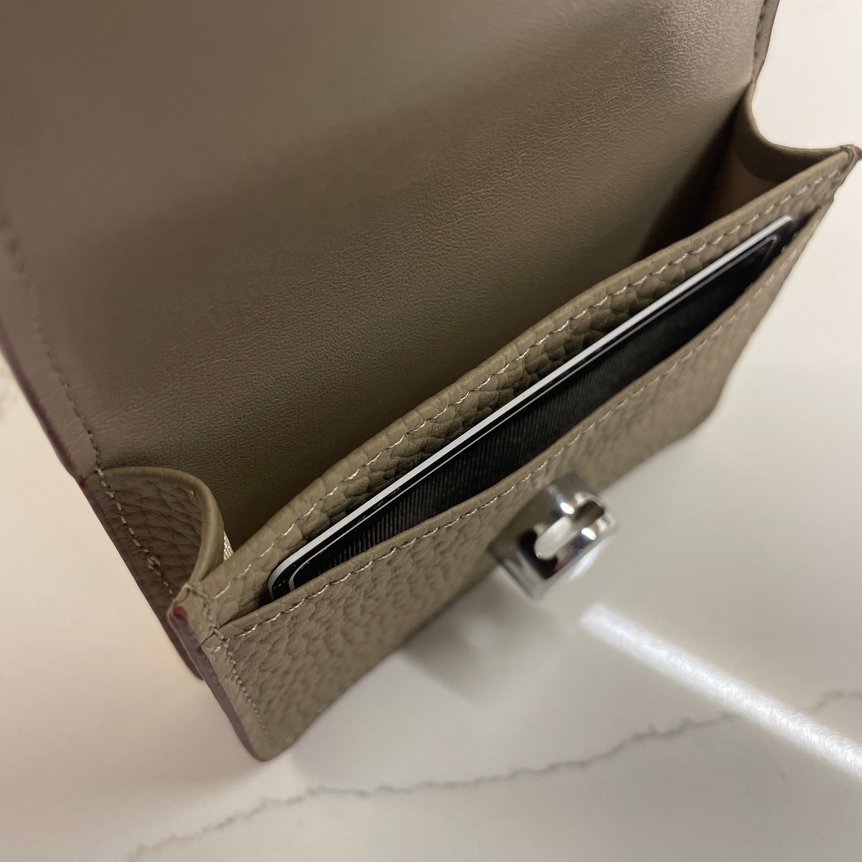 Mini Slip Button Card Holder Wallet Several COLOURS to Choose From - Etsy