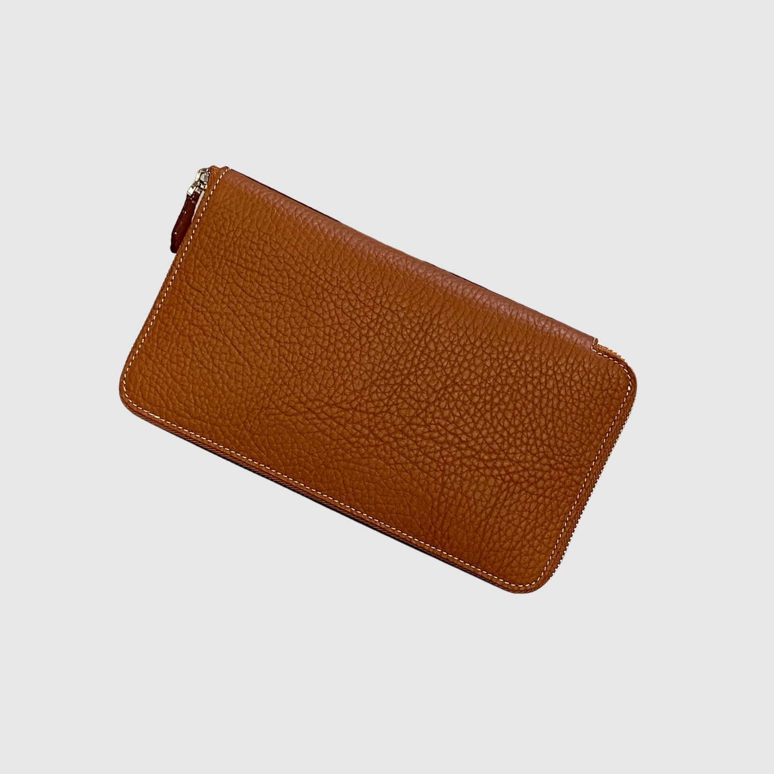 Zipped Wallet in Calfskin Leather Several COLOURS to Choose From - Etsy