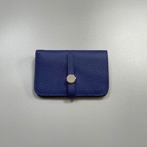 Mini Slip Button Card Holder Wallet Several COLOURS to Choose From - Etsy