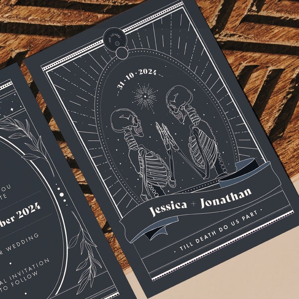 The Lovers Wedding Invitation - Etsy