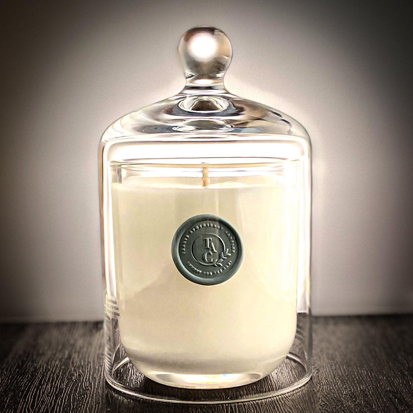 EUCALYPTUS & LAVENDER Luxury Glass Cloche Candle - Etsy