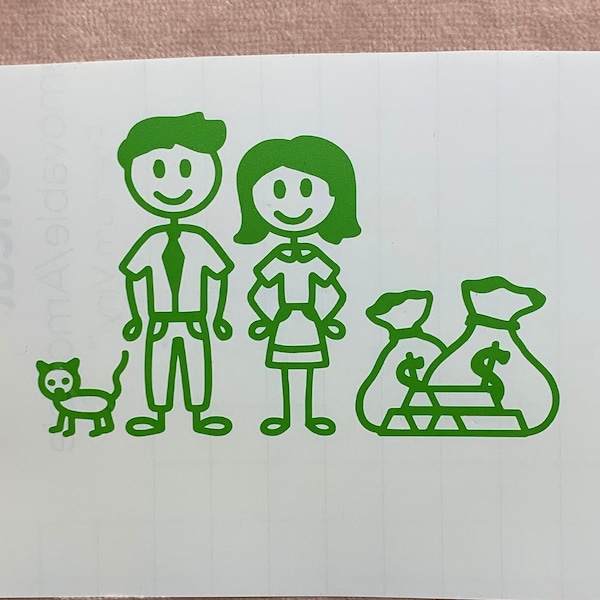 Couple Car Decals - Etsy