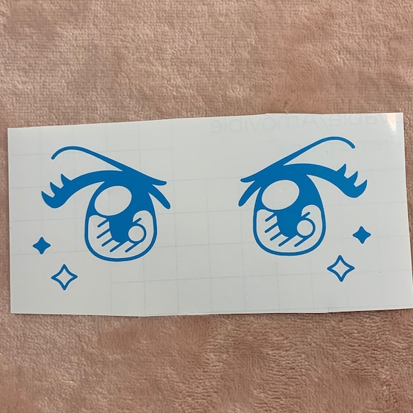 Eyes Sticker - Etsy