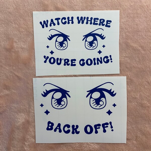 Anime Bumper Sticker - Etsy