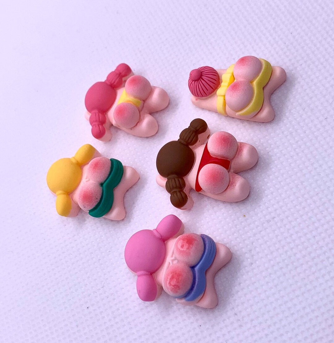 Cute Funny Butt Cheeks Booty Anime Girl Dashboard Ornament, Car Decor ...