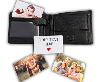 Personalised Photo & Message Plastic Card Keepsake - Etsy