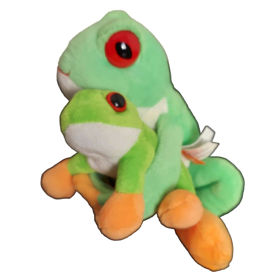 Wild Republic Tree Frog Plush Wrist Wrap 9 Stuffed - Etsy