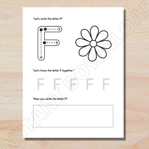 Alphabet Tracing Alphabet Printable Alphabet Worksheets | Etsy