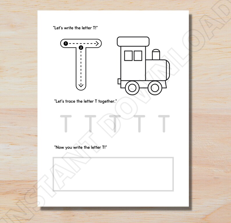 Alphabet Tracing Alphabet Printable Alphabet Worksheets - Etsy