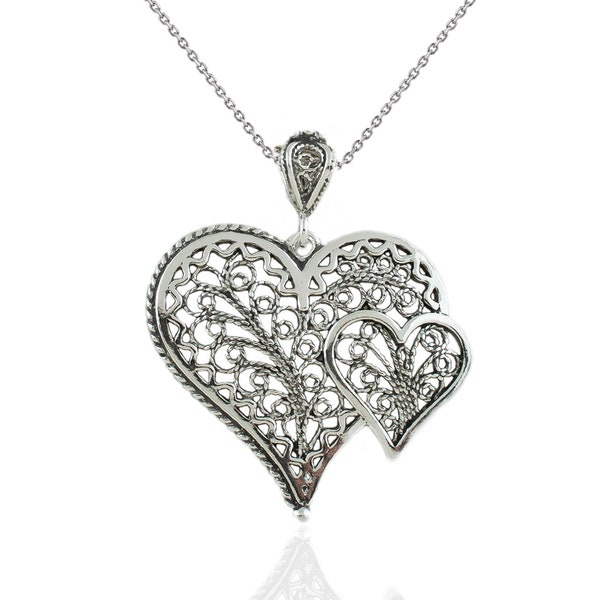 Filigree Heart - Etsy