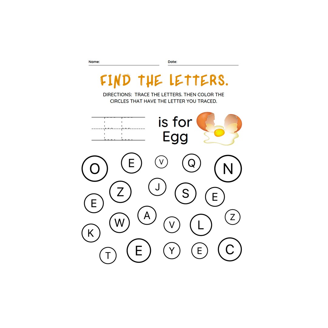 Find the Abc's and Letters,alphabet Tracing Sheets|stamp,write|abc ...
