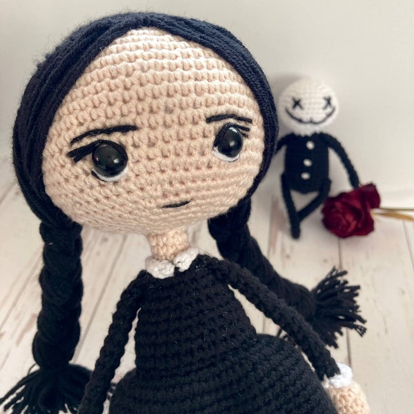 Wednesday Addams Doll - Etsy